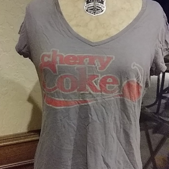 Coca Cola | Tops | Cokecola Cherry Coke Tshirt Xl Xg | Poshmark